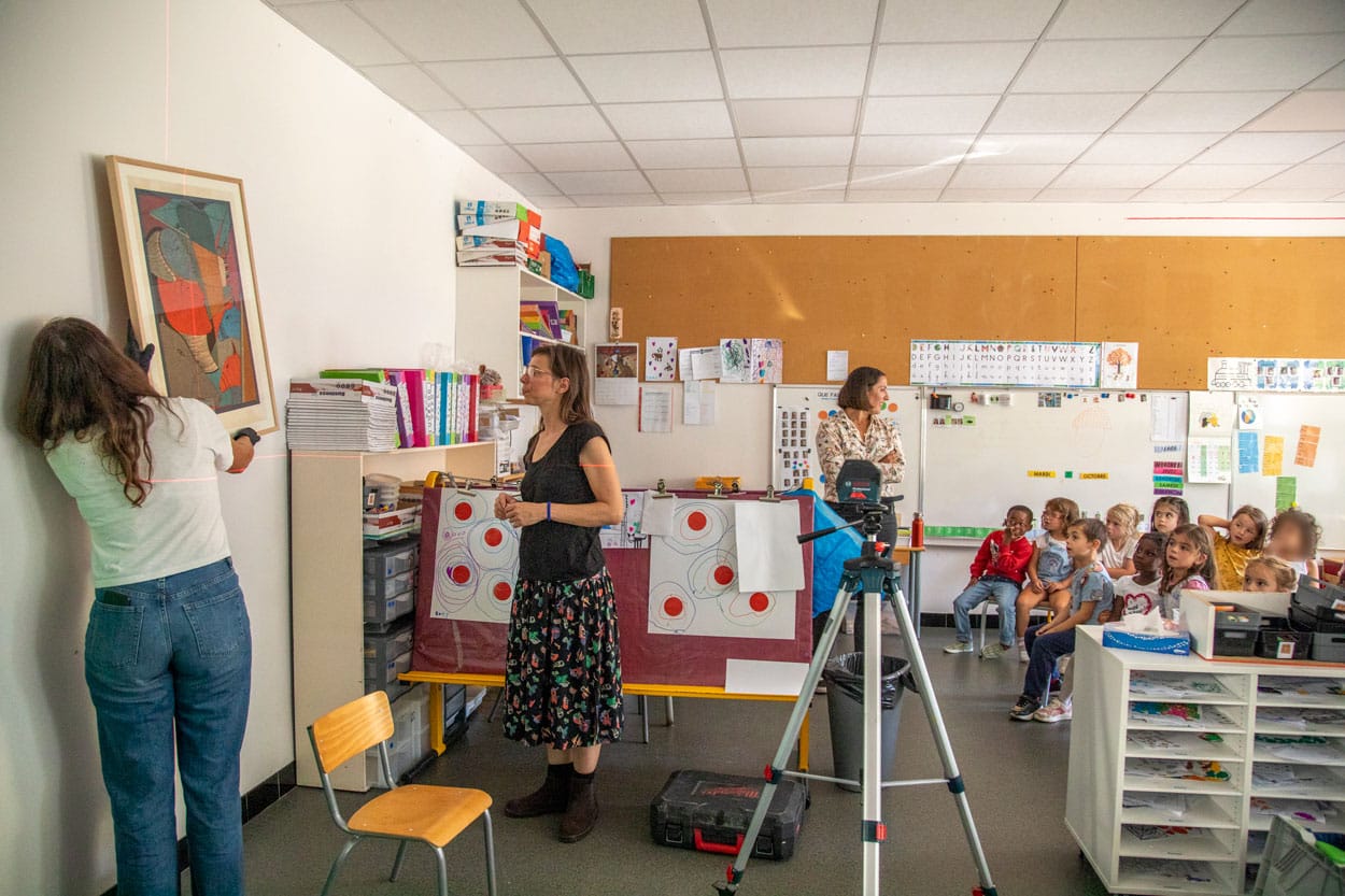 Quand l'art s'invite dans une classe d'Évariste-Galois